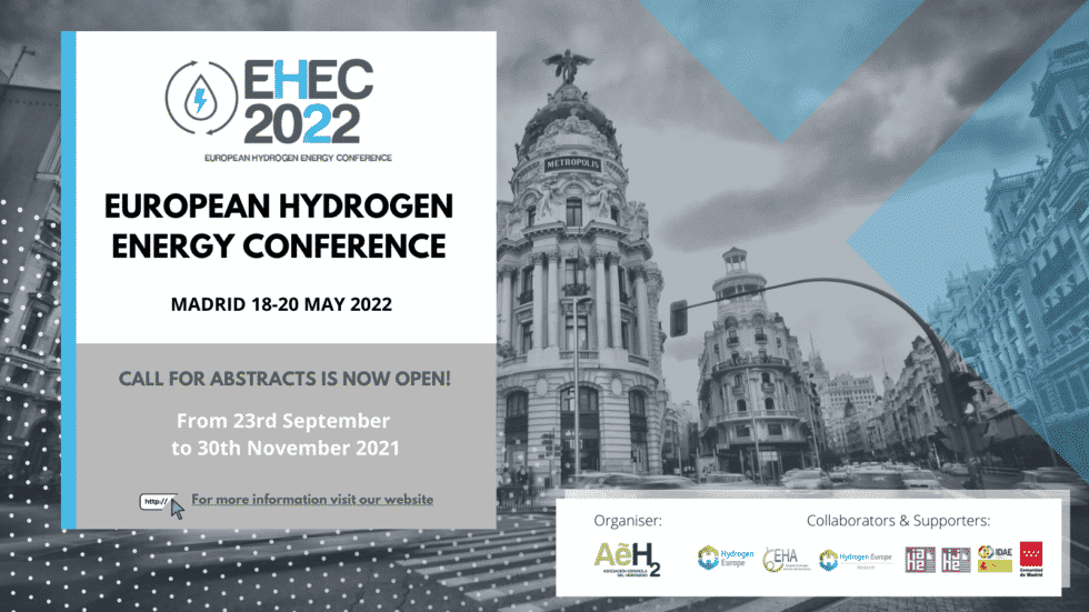 The European Hydrogen Energy Conference se celebrará en Madrid, los ...